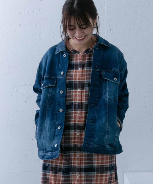 oblekt（オブレクト）の「oblekt BOTANICAL DENIM JACKET（）」 - WEAR