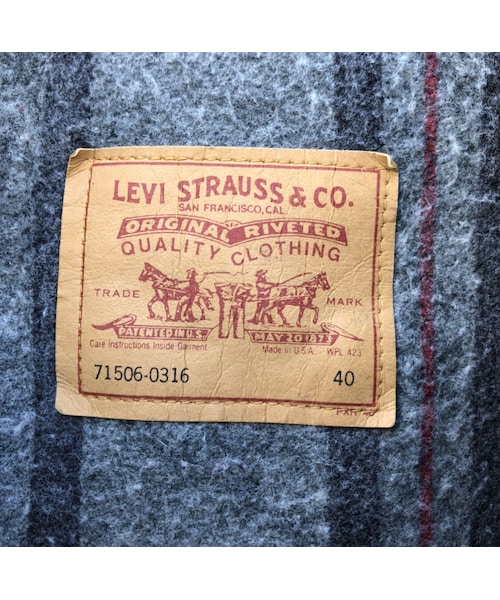 Levi's（リーバイス）の「USA製Levi's71506-0316ブランケット付きデニムジャケット（デニムジャケット）」 - WEAR