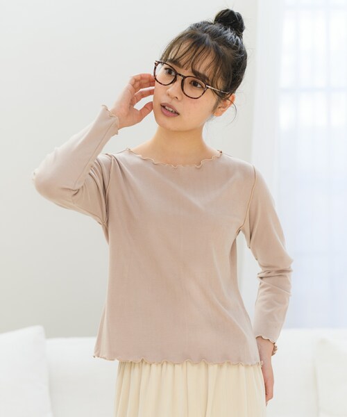 Rewde（ルゥデ）の「【One Mile Style】 リラックスメロウプルオーバー（0R15-R11155）（Tシャツ/カットソー ...