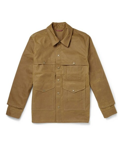 Filson（フィルソン）の「Tin Cloth Cruiser Oiled Cotton-Canvas Field Jacket（その他 ...