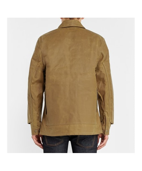 Filson（フィルソン）の「Tin Cloth Cruiser Oiled Cotton-Canvas Field Jacket（その他 ...