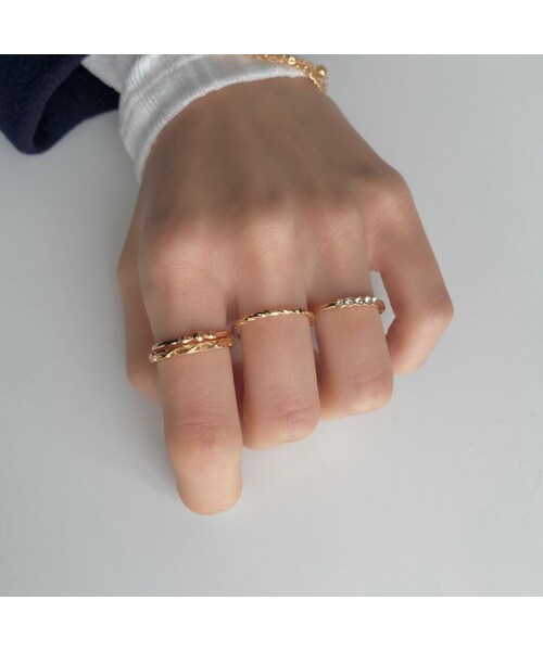 PRIMP（プリンプ）の「DESIGN RING（ピアス（両耳用））」 - WEAR