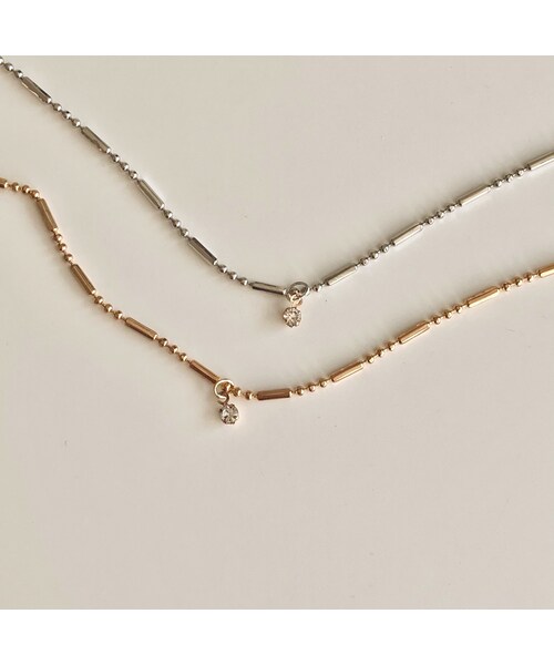 PRIMP（プリンプ）の「MASK CHAIN NECKLACE（ピアス（両耳用））」 - WEAR