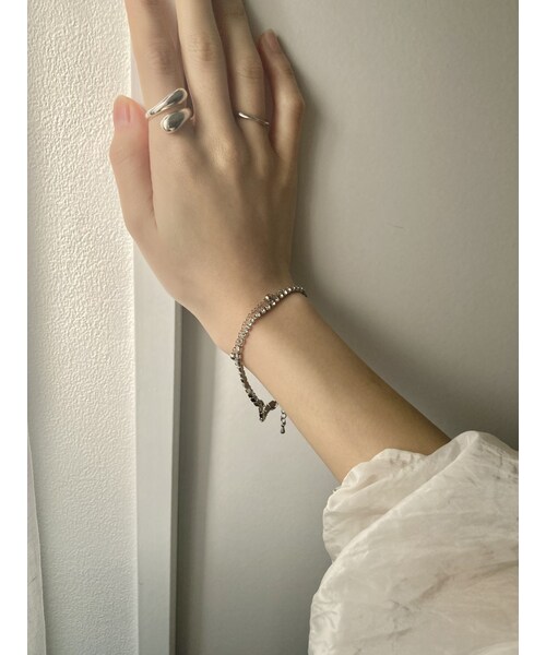 PRIMP（プリンプ）の「CHAIN BRACELET（ピアス（両耳用））」 - WEAR