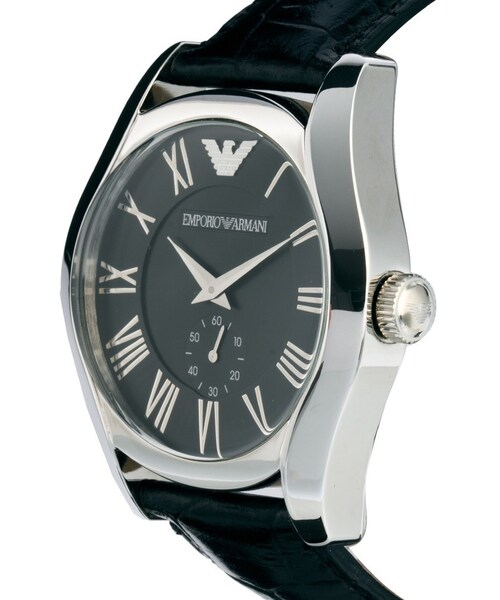 EMPORIO ARMANI（エンポリオアルマーニ）の「Emporio Armani AR0643 Leather Strap Watch ...