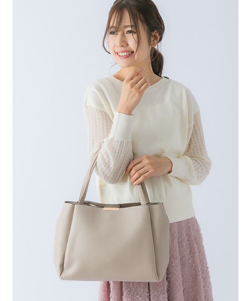Rewde（ルゥデ）の「両アオリポケット付トートバッグ（1R18-BA7622）（トートバッグ）」 - WEAR