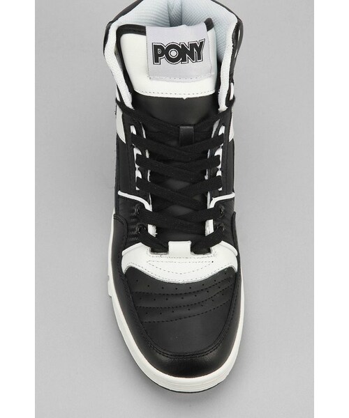 PONY（ポニー）の「Pony M100 High-Top Leather Sneaker（スニーカー）」 - WEAR