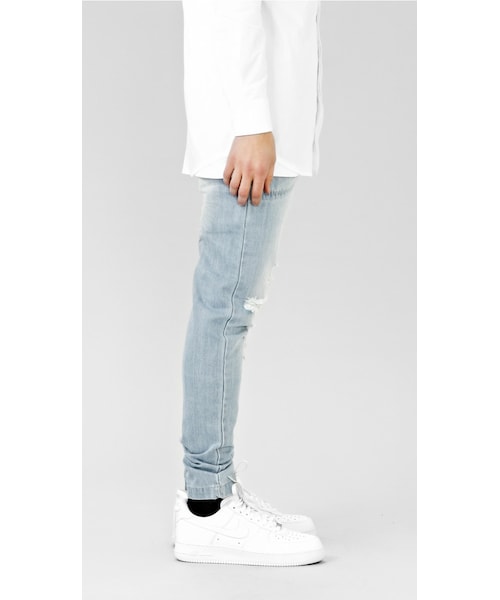 I Love Ugly（アイラブアグリー）の「ZESPY PANT DISTRESSED DENIM（）」 - WEAR