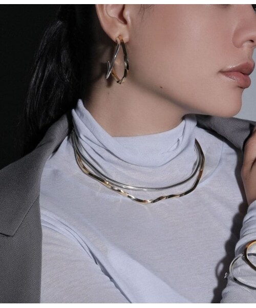 Maison Kitsune（メゾンキツネ）の「【Sea`ds Mara】Mix wave 3way choker（）」 - WEAR