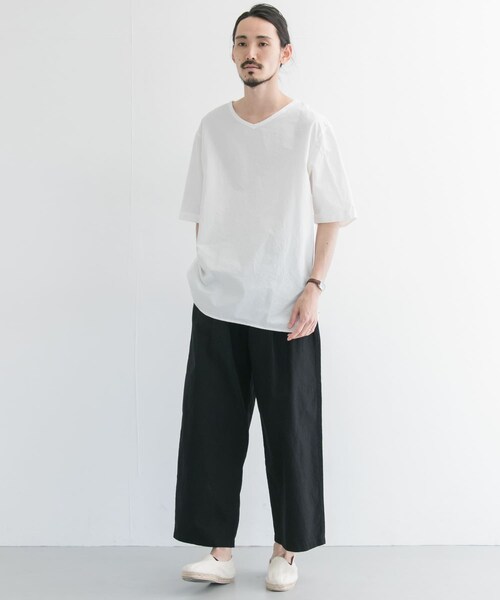 AUGUSTE PRESENTATION（オーギュストプレゼンテーション）の「AUGUSTE PRESENTATION ダンガリーワンタックワイドパンツ（）」 - WEAR