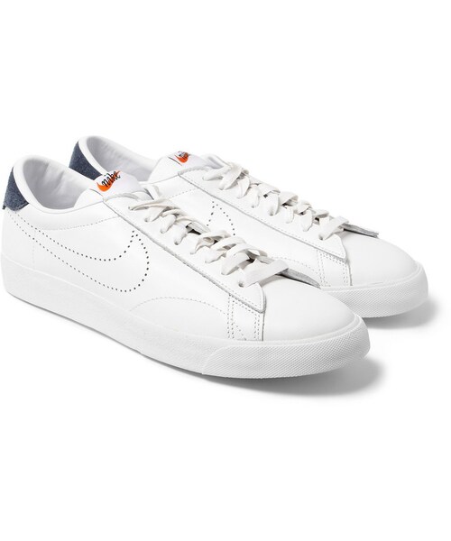 NIKE（ナイキ）の「Tier Zero Nike x Fragment Tennis Classic Sneakers（スニーカー）」 - WEAR