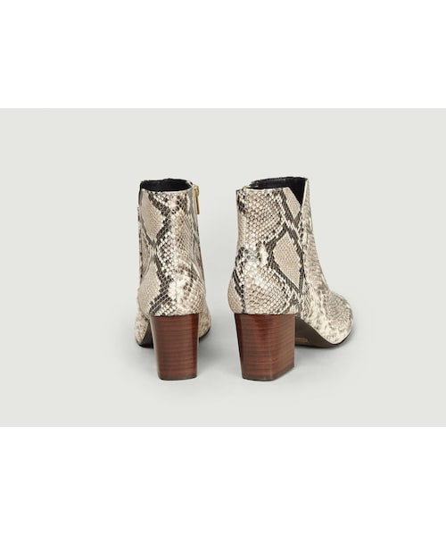 ANAKI（アナキ）の「Bottines En Cuir Effet Python Virgin（）」 - WEAR