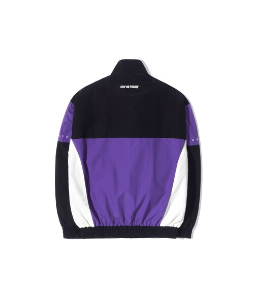 QT8（キューティーエイト）の「ND Old Track Jacket (Purple)（）」 - WEAR