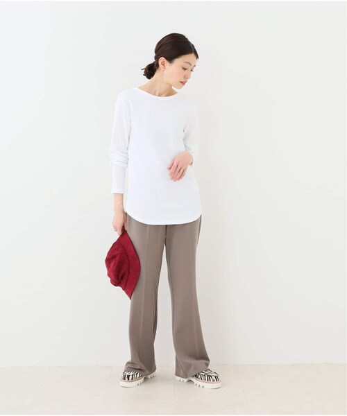 Bonum（ボナム）の「バックストラップリブプルオーバー（）」 - WEAR