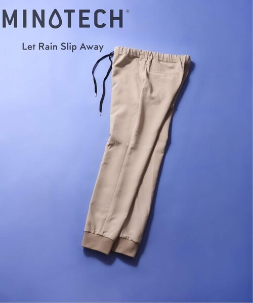 417 EDIFICE（フォーワンセブンエディフィス）の「《予約》【MINOTECH / ミノテック】 撥水ジョガーパンツ（）」 - WEAR