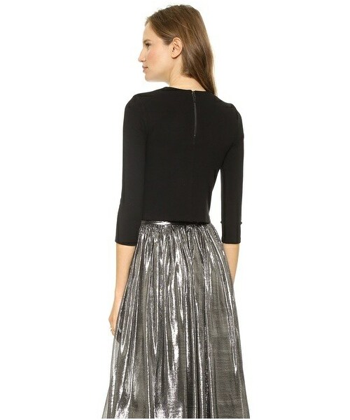 Alice and Olivia（アリスオリヴィア）の「alice + olivia Side Zip Top（シャツ/ブラウス）」 - WEAR