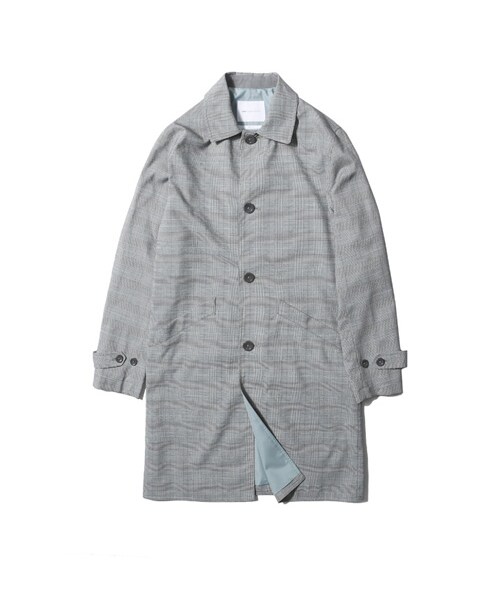 LIFUL MINIMAL GARMENTS.（ライフルミニマルガーメンツ）の「LIFUL GLEN CHECK SINGLE COAT ...
