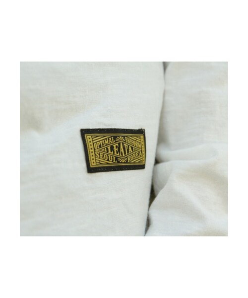 LEATA（リータ）の「LEATA HENLEY NECK LONG SLEEVE IVORY（）」 - WEAR