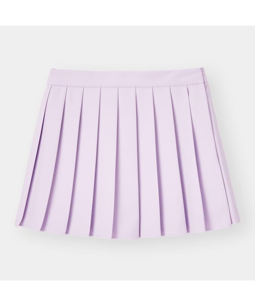GU（ジーユー）の「プリーツミニスカートYG+X（その他）」 - WEAR