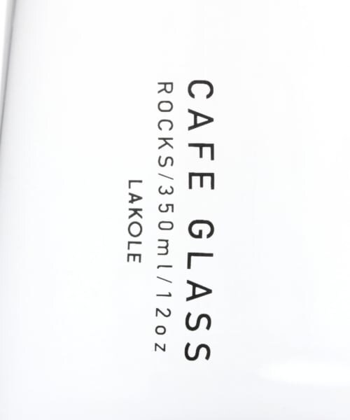 LAKOLE（ラコレ）の「CAFE GLASS[350ml]（）」 - WEAR