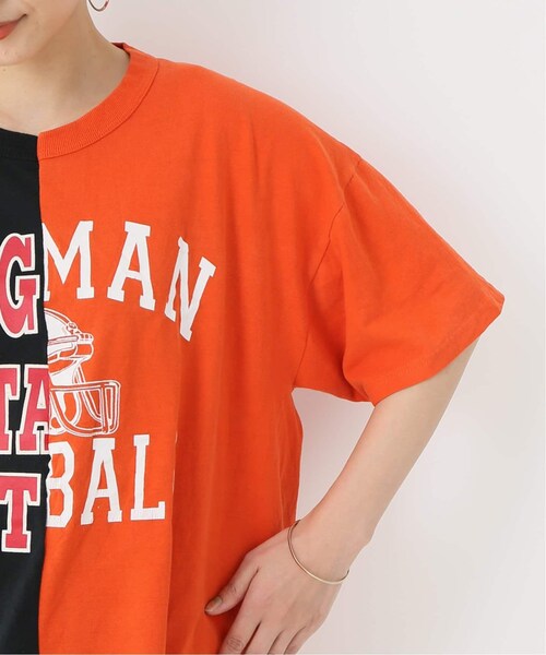 Bonum（ボナム）の「ヴィンテージリメイク ハーフTシャツJ（）」 - WEAR