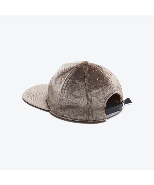 POTEN（ポテン）の「Velour Cap - Olive（）」 - WEAR