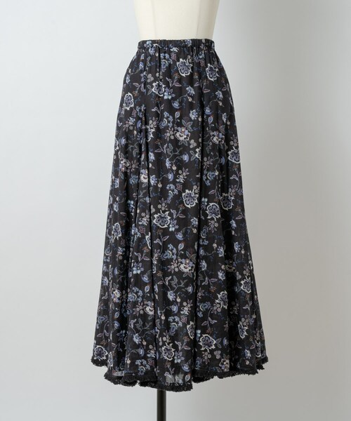 Rewde（ルゥデ）の「インド綿ロングフレアスカート（1R10-8816506）（スカート）」 - WEAR