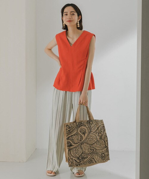 KBF（ケイビーエフ）の「【WEB限定】ストライプイージーパンツ（）」 - WEAR