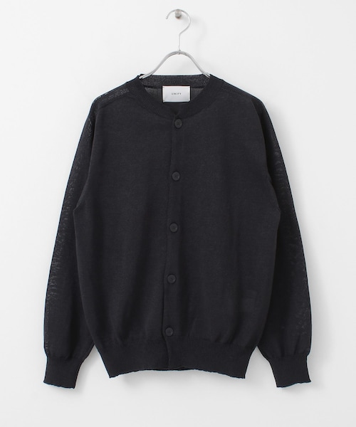 unify（ユニファイ）の「UNIFY Crew Neck Knit Cardigan（）」 - WEAR