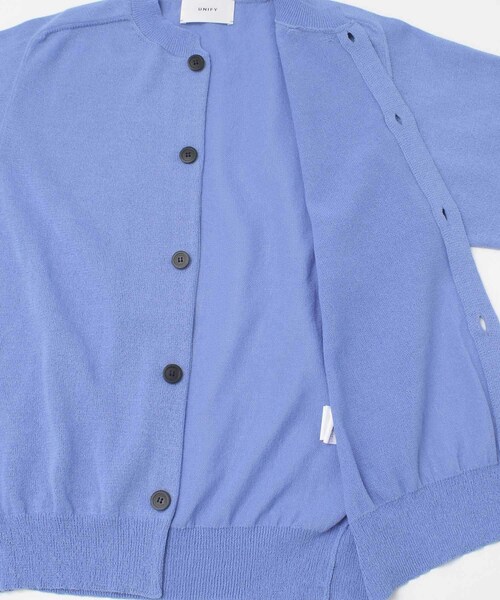 unify（ユニファイ）の「UNIFY Crew Neck Knit Cardigan（）」 - WEAR