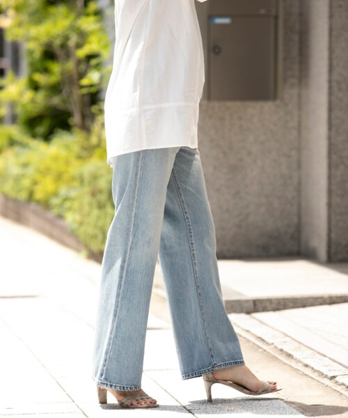 oblekt（オブレクト）の「oblekt ワイドジーンズ（）」 - WEAR