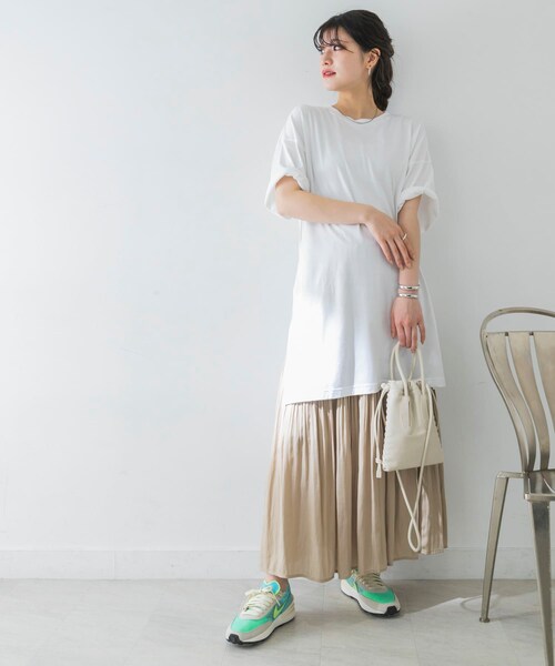 ENFOLD（エンフォルド）の「ENFOLD スリットロングTシャツ（）」 - WEAR