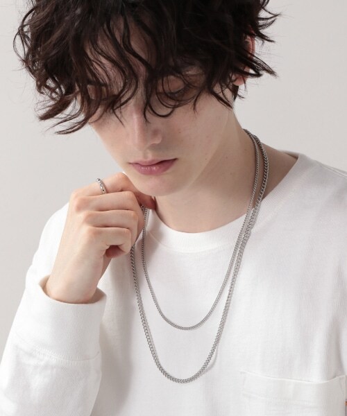 RAGEBLUE（レイジブルー）の「＜一部店舗限定＞ダブルチェーンネックレス（）」 - WEAR