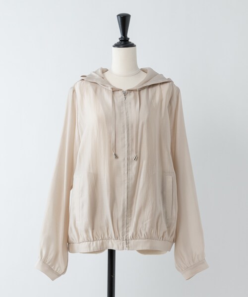 Rewde（ルゥデ）の「【再生繊維使用】 フーディーシアーパーカー（1R16-03059）（パーカー）」 - WEAR