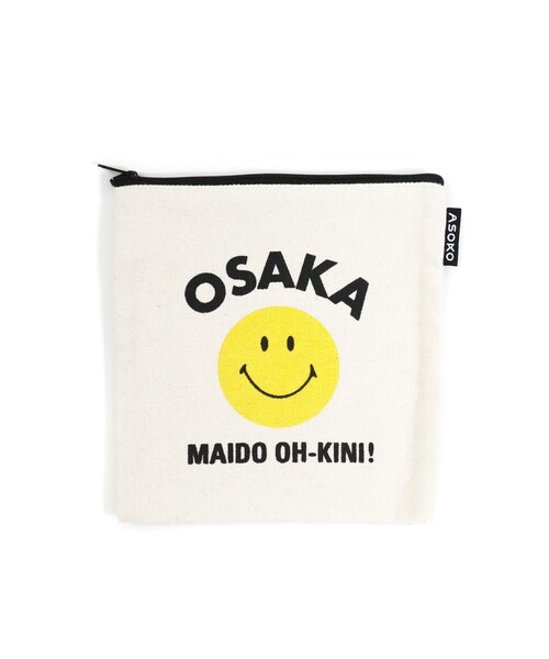 3COINS(スリーコインズ)（3coins）の「【ASOKO】＜WEB限定SALE＞【ご当地】SMILEポーチ（その他）」 - WEAR
