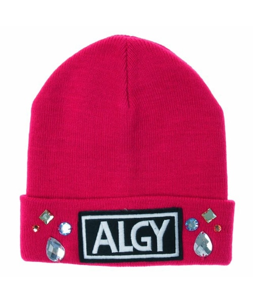 algy（アルジー）の「ビジュー付きニット帽（）」 - WEAR