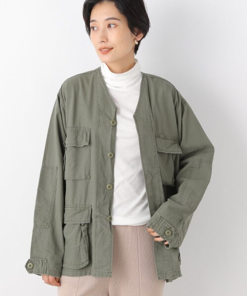 LEPSIM（レプシィム）の「Vネックシャツジャケット（）」 - WEAR