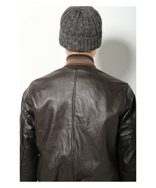 J.S Homestead（ジャーナルスタンダードホームステッド）の「2-TONE LEATHER VERSITY JACKET/2トーン ...