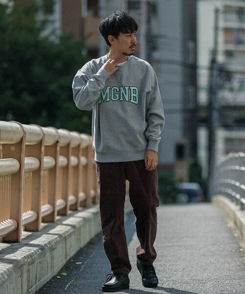 MAGIC NUMBER（マジック ナンバー）の「MAGIC NUMBER MGNB COLLEGE CREW SWEAT（）」 - WEAR