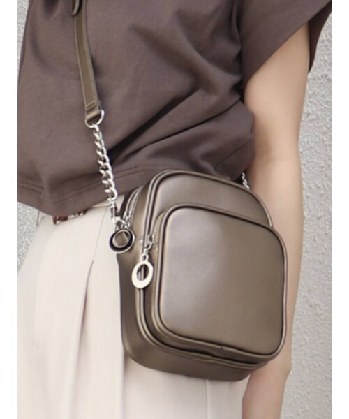 MURUA（ムルーア）の「ミニスクエアBAG（ハンドバッグ）」 - WEAR