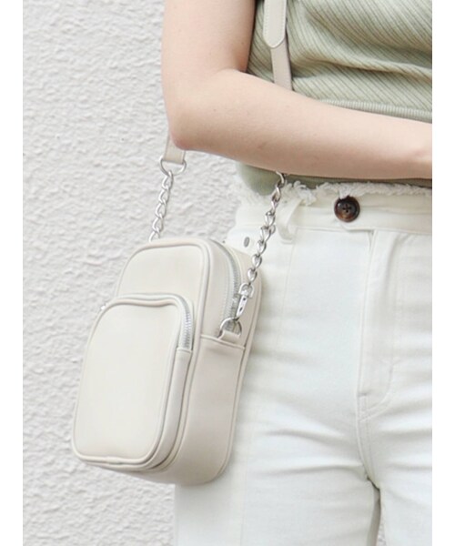 MURUA（ムルーア）の「ミニスクエアBAG（ハンドバッグ）」 - WEAR