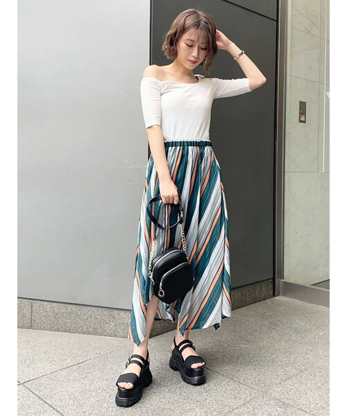 MURUA（ムルーア）の「ミニスクエアBAG（ハンドバッグ）」 - WEAR