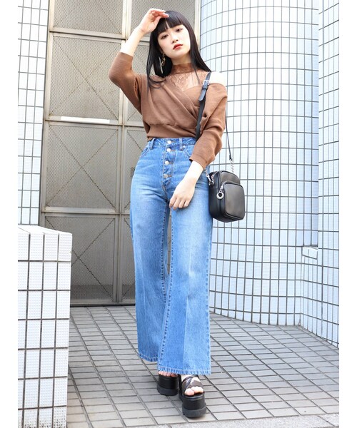 MURUA（ムルーア）の「ミニスクエアBAG（ハンドバッグ）」 - WEAR