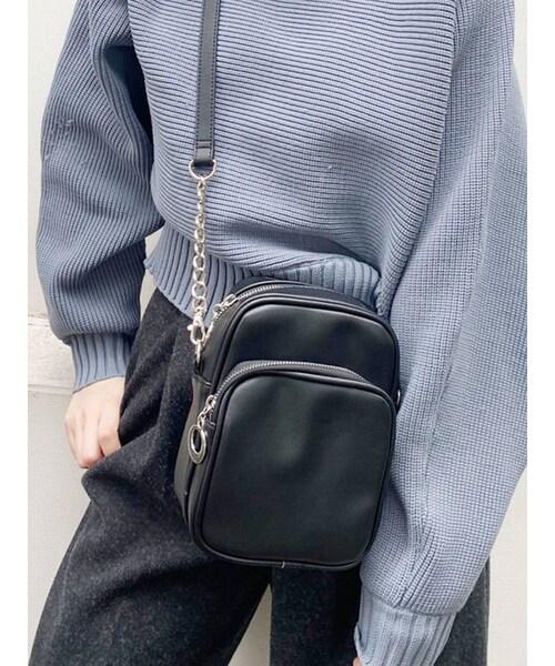 MURUA（ムルーア）の「ミニスクエアBAG（ハンドバッグ）」 - WEAR