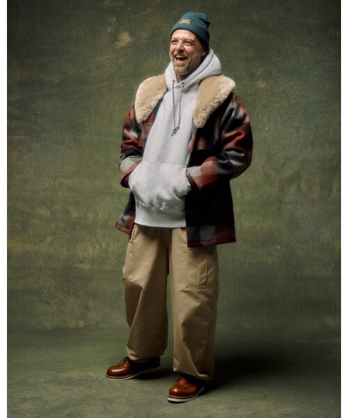 FILSON（フィルソン）の「Lined Wool Packer Coat - Black / Rust（）」 - WEAR