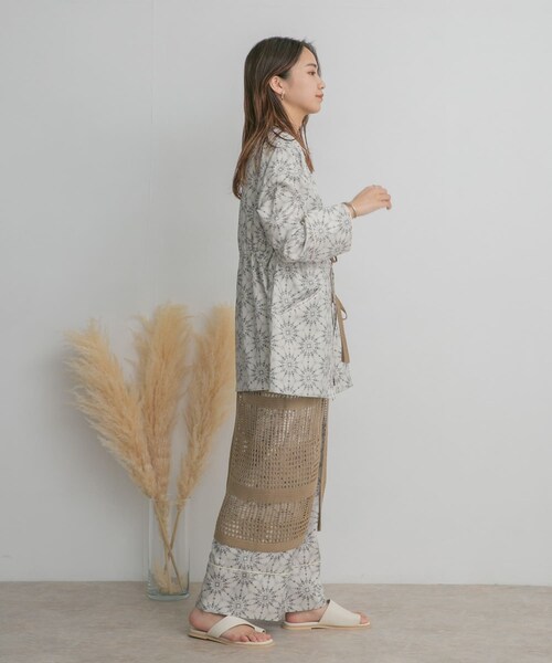 KBF（ケイビーエフ）の「マルチWAYメッシュ編みジレワンピース（）」 - WEAR