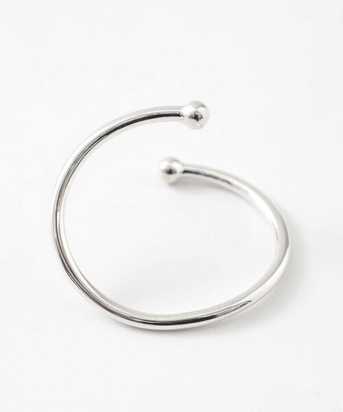 WAKAN SILVER SMITH（ワカンシルバースミス）の「BN-058 Double ball Twist bangle（その他小物）」 - WEAR