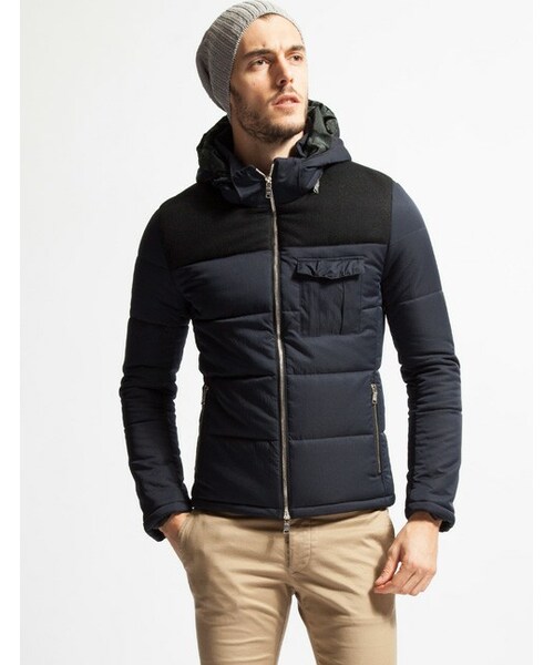 wjk（ダヴルジェイケイ）の「zip hooded shrape（ジャケット/アウター）」 - WEAR