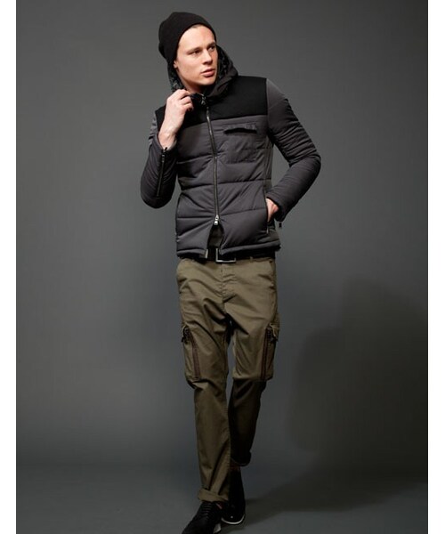 wjk（ダヴルジェイケイ）の「zip hooded shrape（ジャケット）」 - WEAR