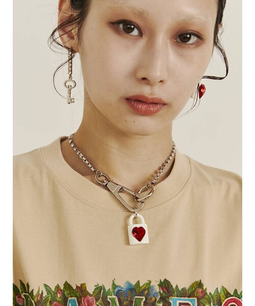 PAMEO POSE（パメオポーズ）の「Diary Key Neckless（ピアス（両耳用））」 - WEAR